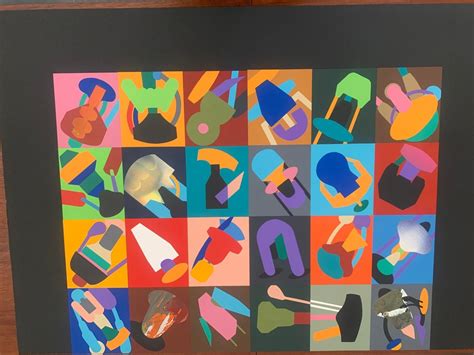 Renato Volpini Composition Of Anthropomorphic Elements 1990 Collage