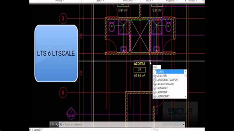 Iniciando Autocad Básico 30 Comando Ltscale Youtube
