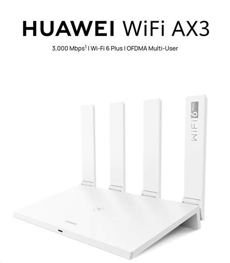 HUAWEI WiFi AX3 (Dual-core) - HUAWEI Community