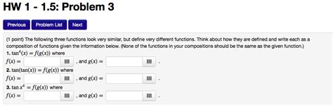 solved the following three functions look very similar but