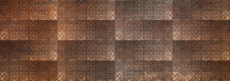 올드 브라운 녹슨 빈티지 착용 기하학적 초라한 모자이크 화려한 패치 워크 아라베스크 모티프 도자기 석기 타일 돌 콘크리트 시멘트 벽 질감 배경 배너 파노라마 0명에 대한