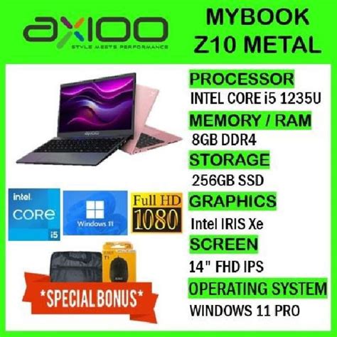 Jual Laptop Kerja Axioo Mybook Z Metal Intel Core I U Gb Inch Di Seller Knkbec