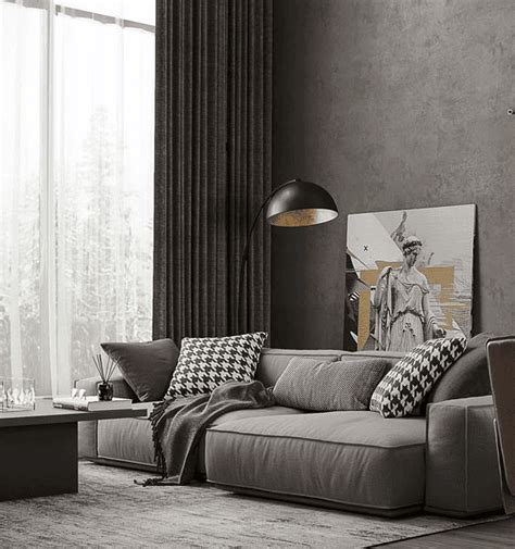 灰色沙發搭配守則，怎麼搭都好看，駕馭各種風格的灰色沙發 More Than Deco