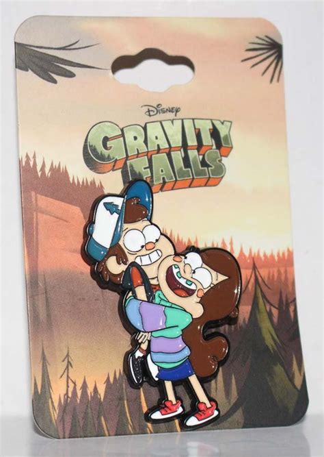 Bioworld Disney Gravity Falls Dipper And Mabel Hugging Pin
