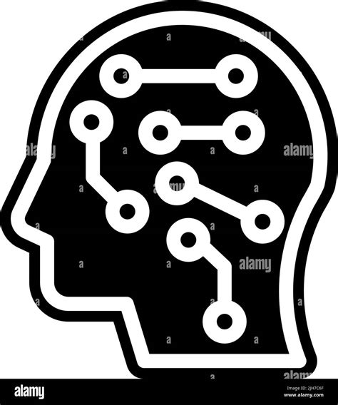 Artificial Intelligence Robot Icon Stock Vector Image And Art Alamy