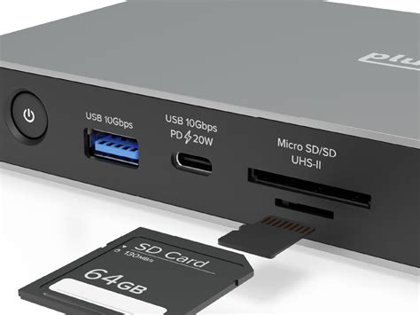 Plugable Usb4 Dual Monitor Docking Station With 4k 120hz Hdmi 100w Ch Plugable Technologies