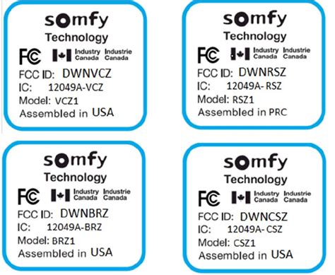 Somfy Systems Brz Swf Basic Remote Control Zwave Brz1 User Manual