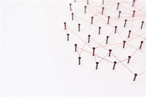 Premium Photo Linking Entities Network Networking Social Media Internet Communication Abstract