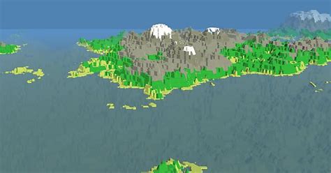 Proceedually Generated Endless Voxel Landscape Album On Imgur