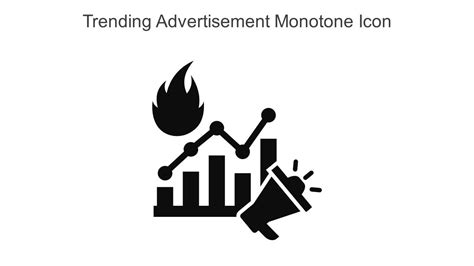 Trending Advertisement Monotone Icon In Powerpoint Pptx Png And Editable Eps Format PPT Example