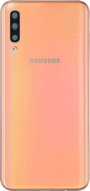 Samsung Galaxy A Batterij Cover Deksel Coral Orange Gh Eenvoudig Bij Gsmbatterij Nl