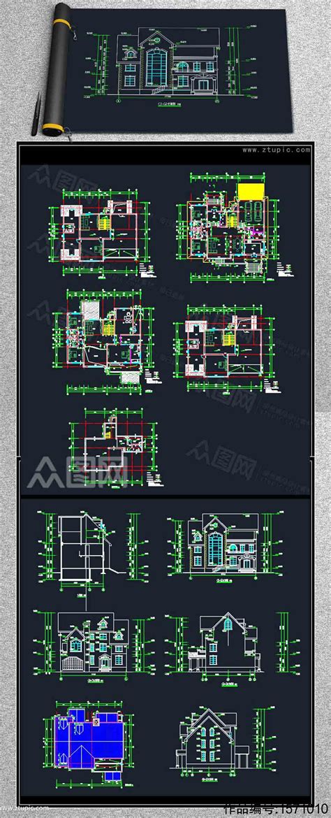 施工图模版 施工图深化 大山谷图库