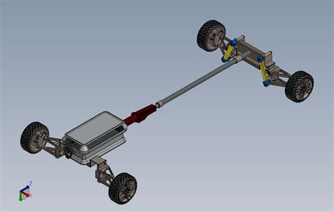 汽车传动系统模型 Solidworks 2016 模型图纸下载 懒石网