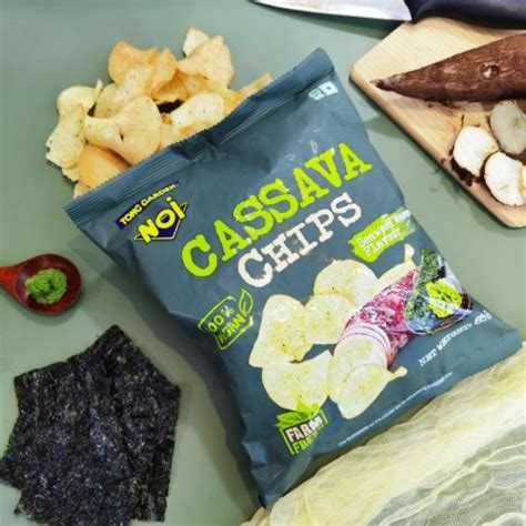 Noi Seaweed Wasabi Cassava Chips 85g X 3 Packets Shopee Malaysia