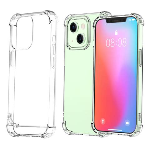 Dropship Shockproof Clear Phone Case Soft Tpu Transparent Phone Cover Anti Shock Ultra Thin