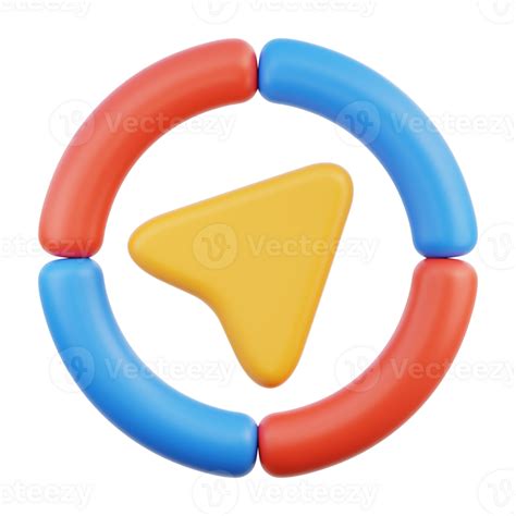 Navigation Arrow 3d Illustration 47247227 Png