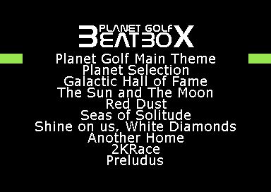 CSDb Planet Golf Beatbox By Antonio Savona 2017