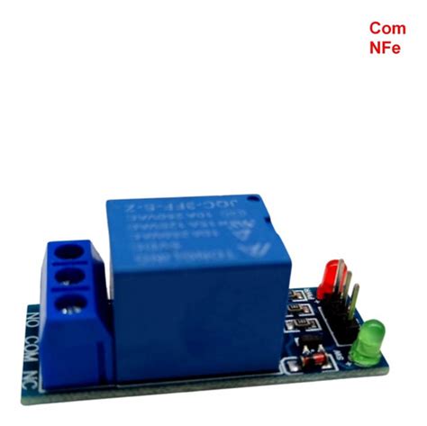Módulo Relé Canal v a Arduino Automação Raspberry Pi MercadoLivre