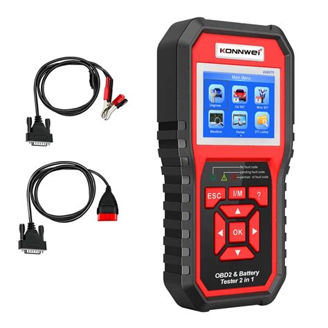 Miernik Diagnostyczny Skaner Obd2 Tester Baterii Konnwei Kw870