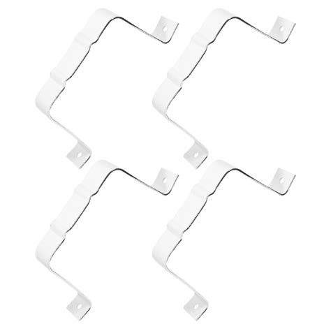 Mlins 1 Set Gutter Bracket Strap Gutter Drainage Connector Aluminum Alloy Downspout Extension