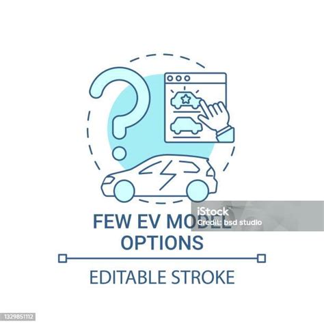 몇 가지 Ev 모델 옵션 개념 아이콘 개념에 대한 스톡 벡터 아트 및 기타 이미지 개념 결정 고름 Istock