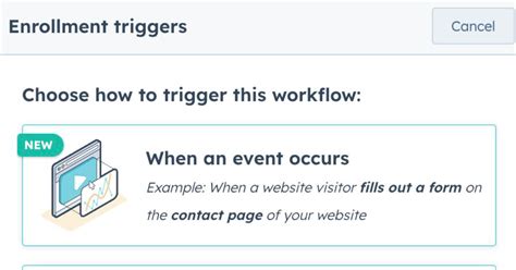 Trigger Hubspot Workflows With Events