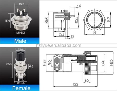 Bulk Buy China Wholesale Din 16mm 2pin 3pin 4pin 5pin 6pin 7pin 8pin 9pin 10pin Gx16 Aviation