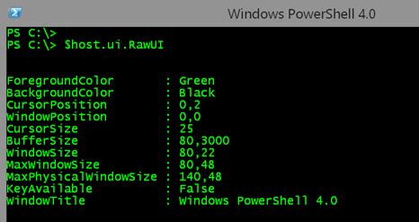 How To Change PowerShell Console Font And Background Colors