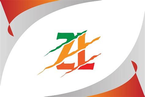 여름 빨강 노란색 녹색 톤 Za 편지 템플릿 로고 디자인 스크래치 효과 갈고리 발톱에 대한 스톡 벡터 아트 및 기타 이미지