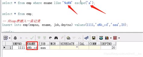 Oracle数据库：select基本语法【条件查询】 Csdn博客