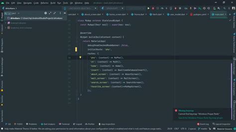 Flutter Android Studio Not Showing Project Files GeeksforGeeks