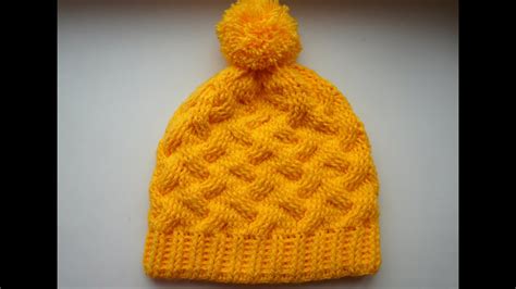 Вязаная шапка коса с тенью крючком Youtube