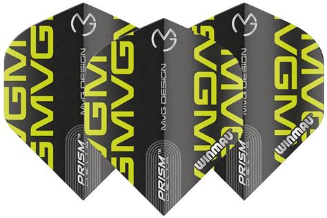 Winmau Prism Delta Michael Van Gerwen Mvg Dart Flights Bully Darts