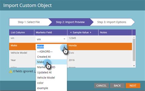 Import Custom Object Data Adobe Marketo Engage