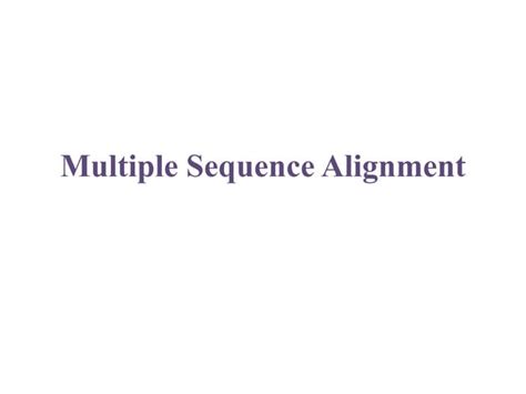 Multiple Sequence Alignment Tool Using Ncbi Cobalt Pdf