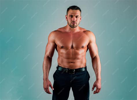 Premium Photo Shirtless Athletic Naked Guy Athletic Man Athletic