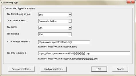 Offline Map Maker Custom Map Type