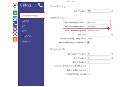 Setting Up Call From A 2n Ip Intercom To A 2n Indoor Talk And Vice