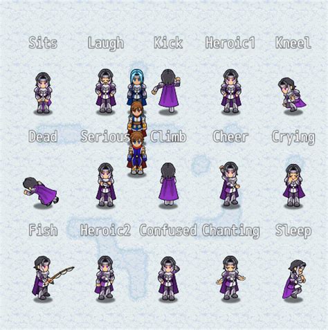 Low S MZ MV Directional Sprites RPG Maker Forums