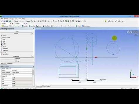 ANSYS Design Modeler How To Modify Sketches Ansys Workbench Tutorial For Beginners YouTube