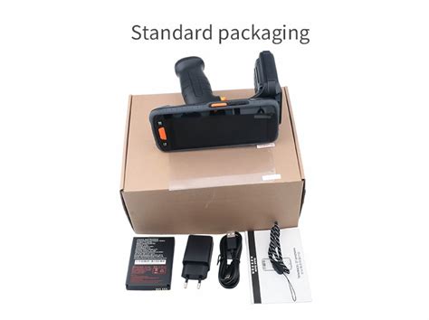 Rfid Handheld Scanner Android 11 Handheld Pda 5 5inch Pda Uhf Rfid Reader Scanner 10m Long Range