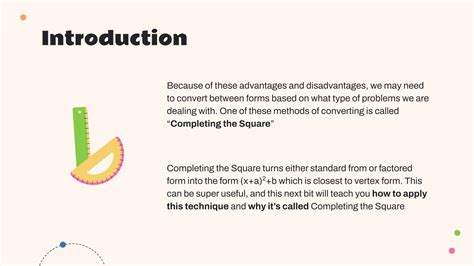 All About Completing The Square Google Slides PowerPoint