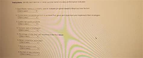 solved instructions identify each item as a critical
