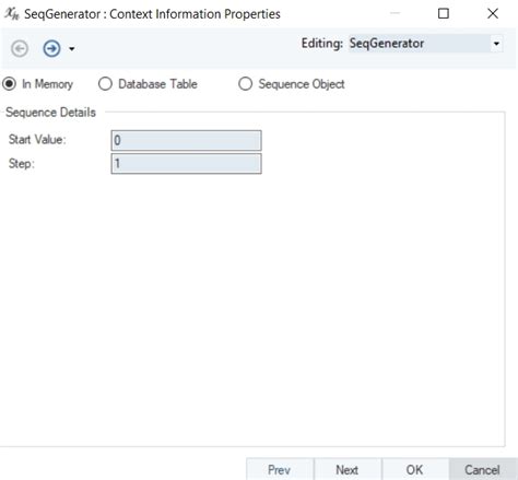 Sequence Generator Astera Data Stack