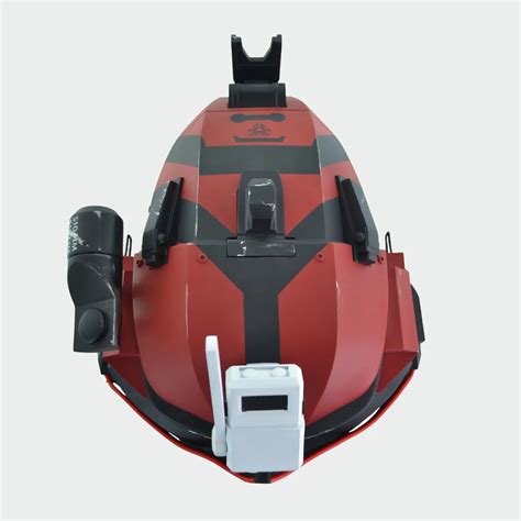 Titanfall 2 Pulse Blade Pilot Helmet Shark Red Cyber Craft