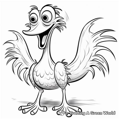 Pyroraptor Coloring Page Coloring Pages