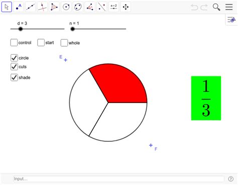 Circle Model Geogebra