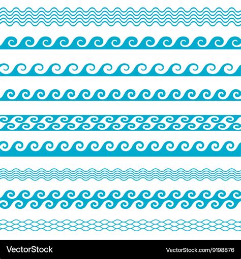 Wave Pattern Border