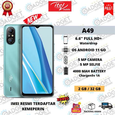 Jual Itel A Gb Original Garansi Resmi Di Seller Gadget Ind Sangiang Jaya Kota