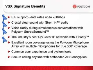 Polycom VSX Product Briefing PowerPoint PPT Web
